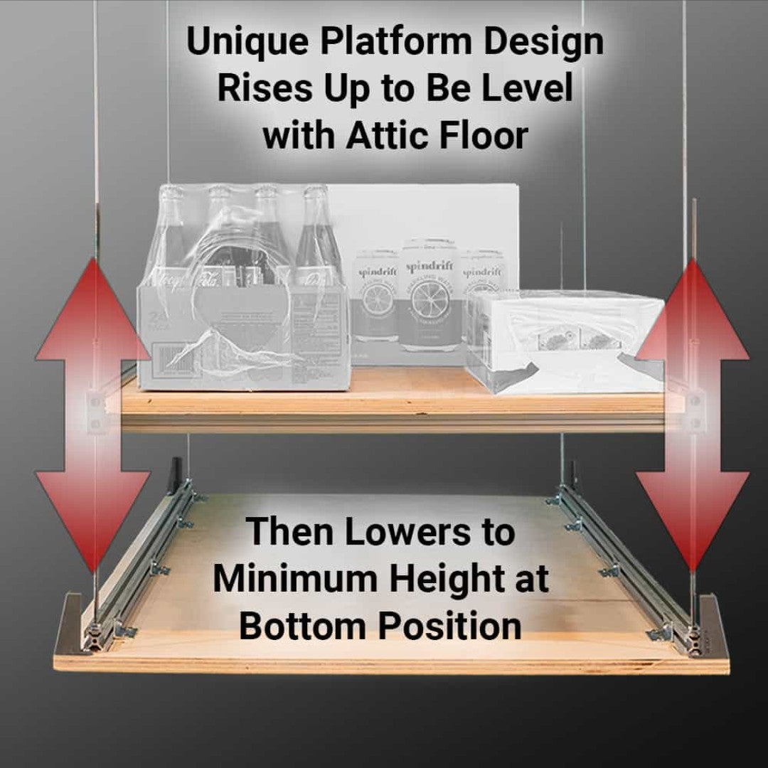Garage Attic Storage Lift System | Attic Elevator | Auxx-Lift – Auxx ...